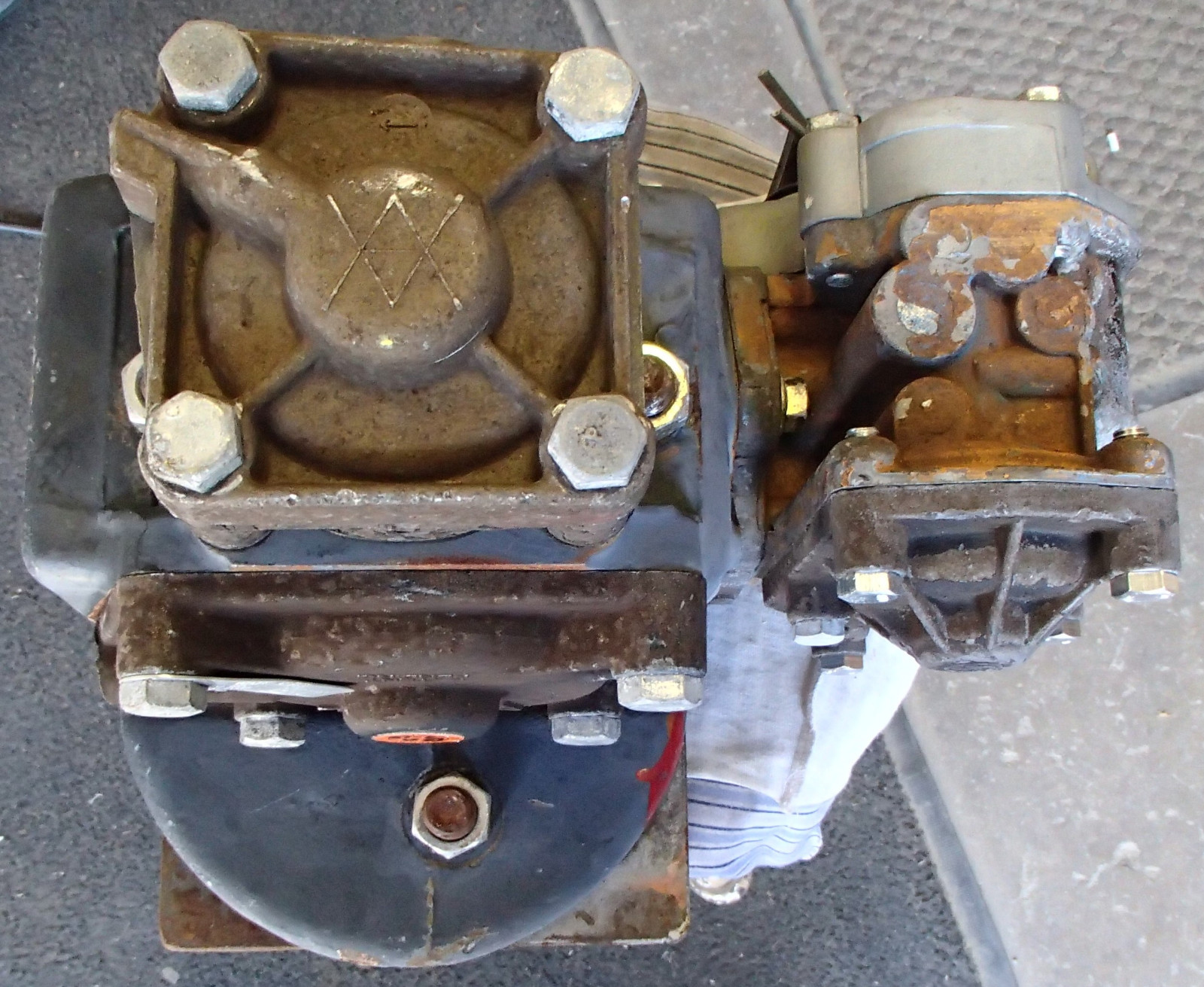 Wabtec 592905 CV95S AIR BRAKE SERVICE PORTION ABDX Used Take Out | eBay