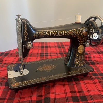How to sew with a singer red eye sewing machine - benchlikos