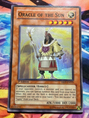 Oracle of the Sun 1st Ed *** ABPF-EN019 | Super Rare | YuGiOh! NM | eBay