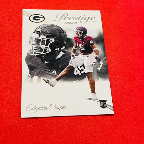Edgerrin Cooper .. ROOKIE .. Texas A&M / Packers .. 2024 Prestige Card ...