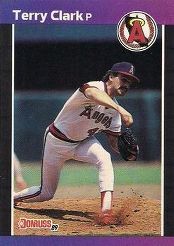 #607 Terry Clark - California Angels - 1989 Donruss Baseball | eBay
