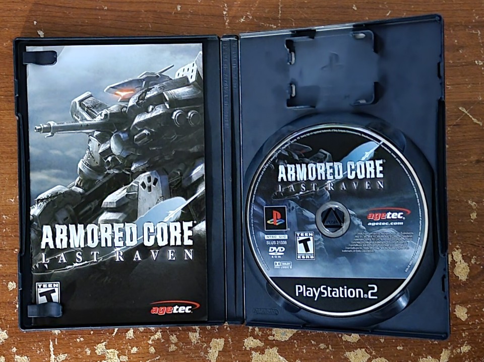 Armored Core Last Raven (PlayStation 2, PS2, 2006) CIB Complete w ...