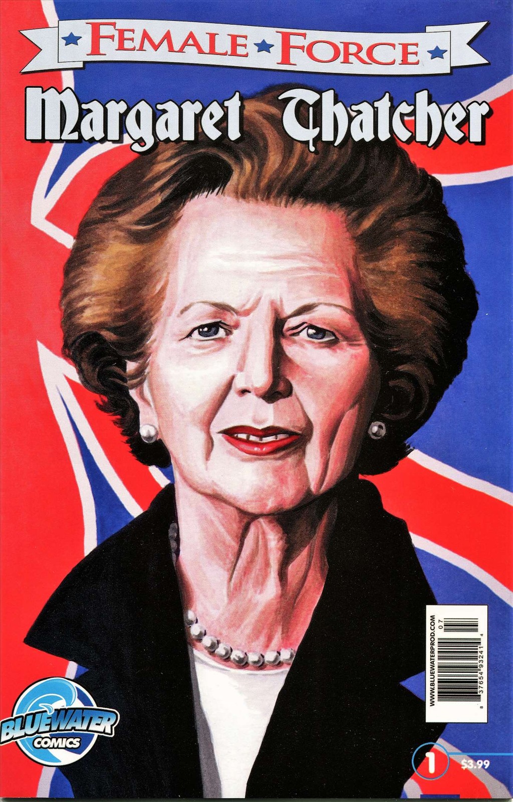 Female Force: Margaret Thatcher #17 VF/NM; Bluewater | Prime Minister ...