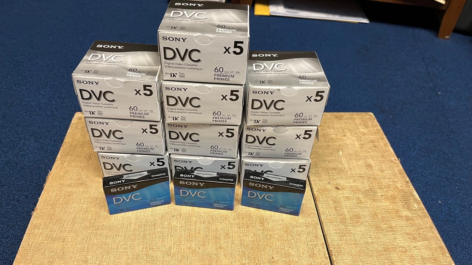 Lot of 53 Sony DVM60PRL Mini DV Videotapes 102930569746| eBay