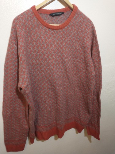Cedar Wood State Chunky Knit Men Pull Over Sweater 2XL Crew Neck See ...