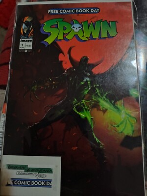 Spawn #1 Free Comic Book Day Edition. Francesco Mattina Cover. Todd ...