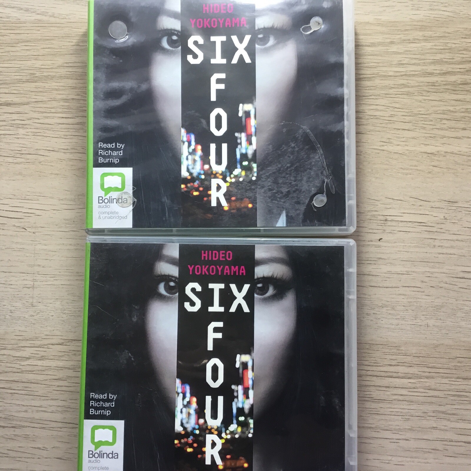 Six Four by Hideo Yokoyama - a Bolinda Audiobook on 20 CDs - true crime ...