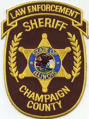 CHAMPAIGN COUNTY ILLINOIS Law Enforcement SHERIFF POLICE PATCH | eBay