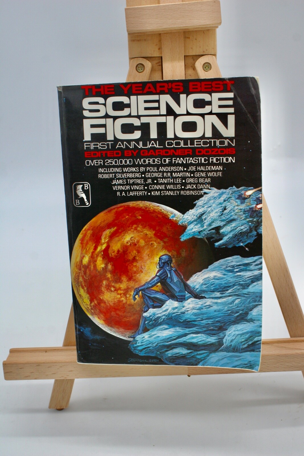 The Year's Best Science Fiction FIRST ANNUAL ed. Gardner Dozois Blue ...