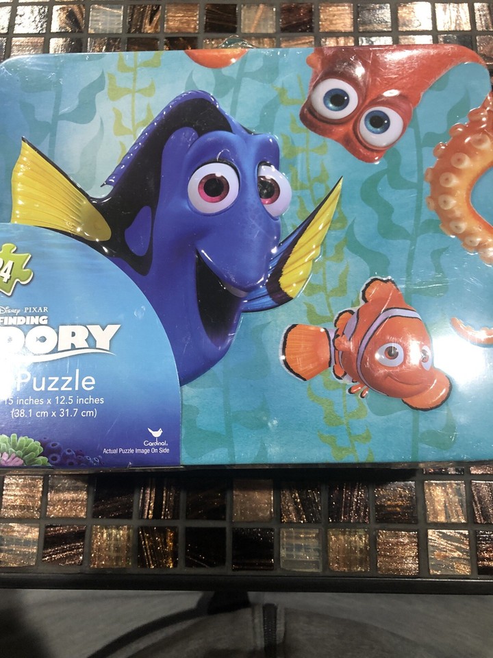 Disney Pixar Finding Dory 24 Piece Puzzle In Tin Case | eBay