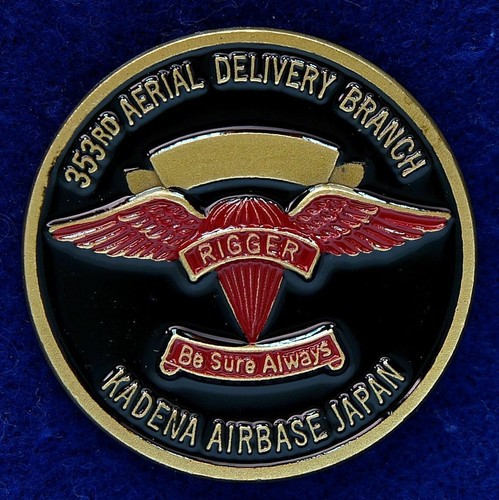 USAF 353rd Aerial Delivery Branch Rigger C130 Kadena AB Japan Challenge ...