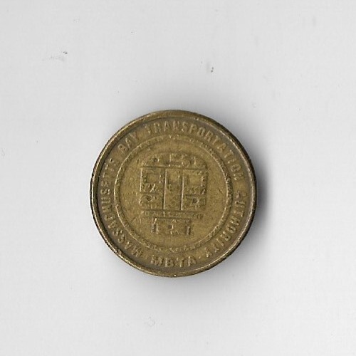 MBTA Massachusetts Bay Transportation Authority Transport Token | eBay UK