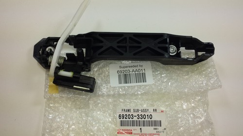 Genuine OEM Toyota Pontiac 69203-AA011 Door Handle Housing Rear RH ...