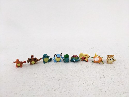 9 Vintage 1999 Pokemon BP Banpresto 1” Mini Figure Charizard Blastoise ...
