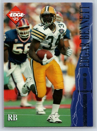 1995 Collector's Edge Excalibur Edgar Bennett Green Bay Packers #28 | eBay