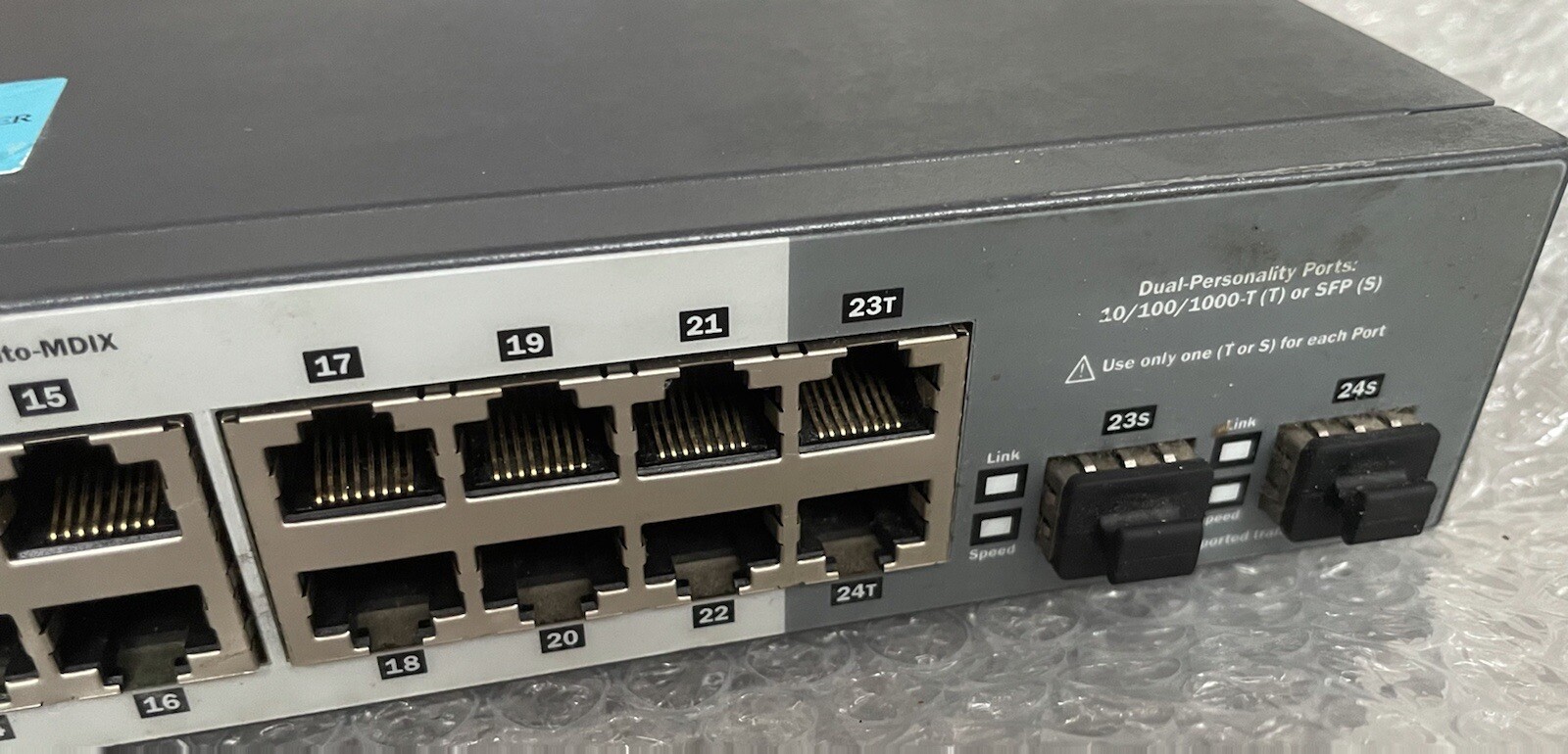 HP SWITCH 1410-24G J9561A 24-PORTS GIGABIT ETHERNET SWITCH | eBay