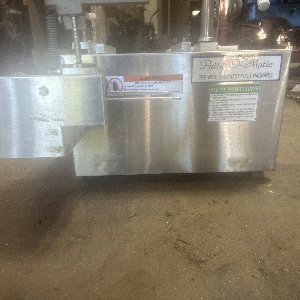 PATTY-O-MATIC AUTOMATIC PATTY FORMER - 115 VOLTS/ 1 PHZ/ | eBay