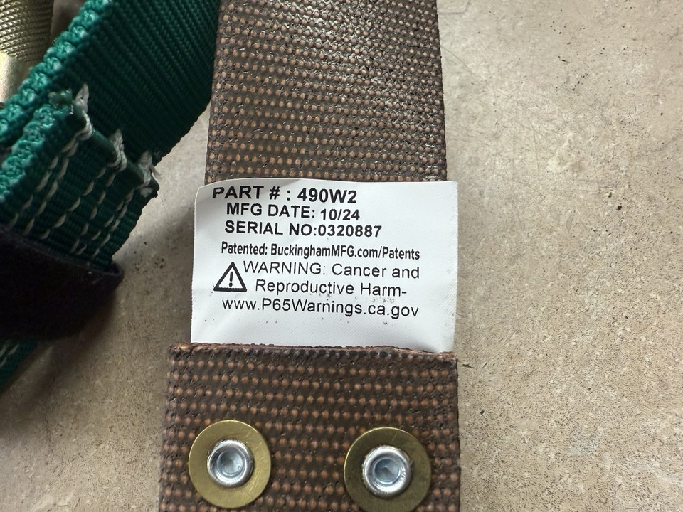 Buckingham EZ Squeeze W/ Woven Inner Strap For Distruibution - 490W2 ...