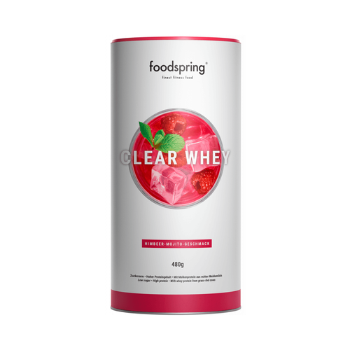 foodspring Clear Whey (480g) Raspberry Mojito - Proteins - Protéine ...