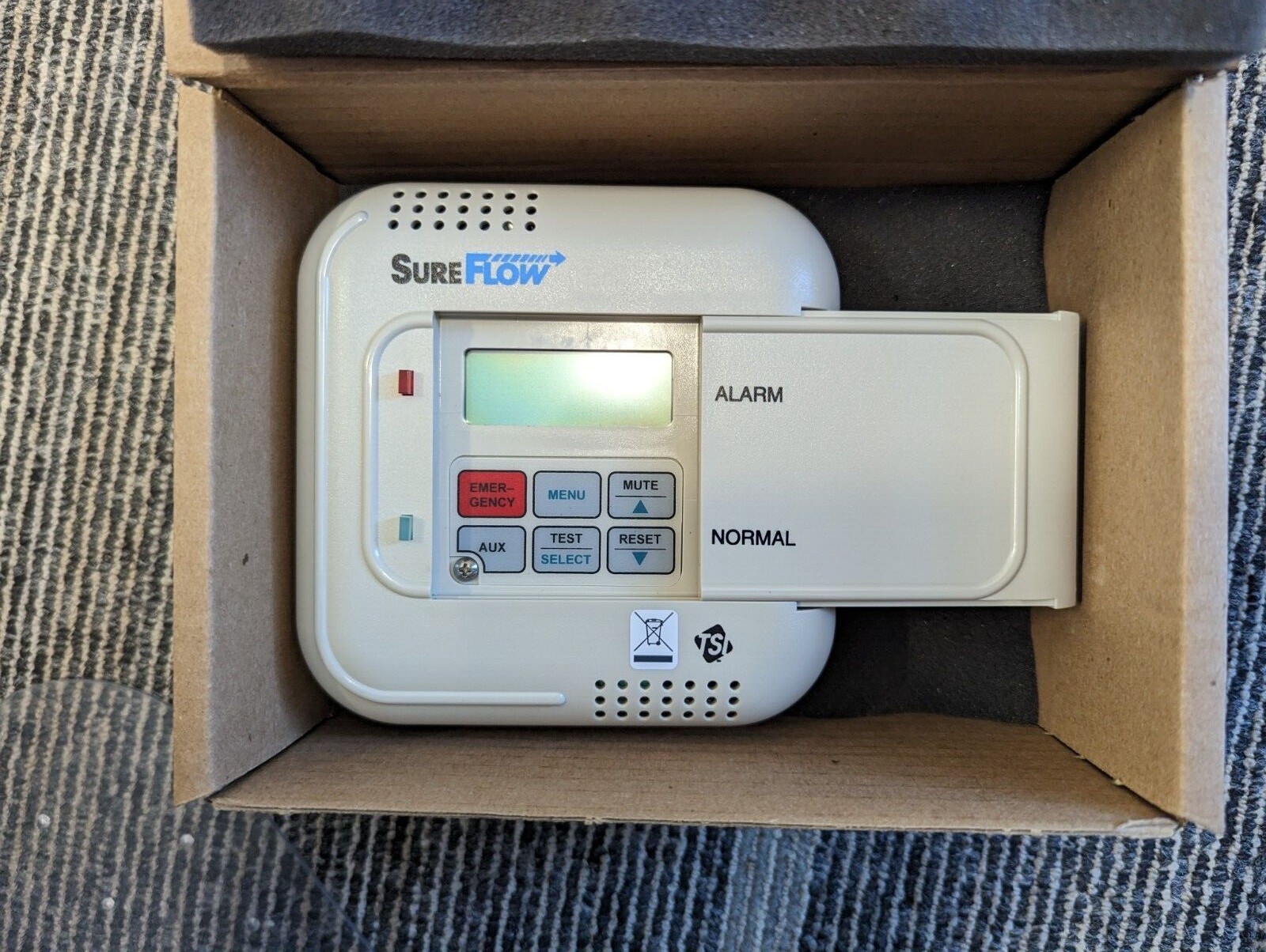 TSI Sureflow Room Pressure Monitor M/N:8636-BAC | eBay