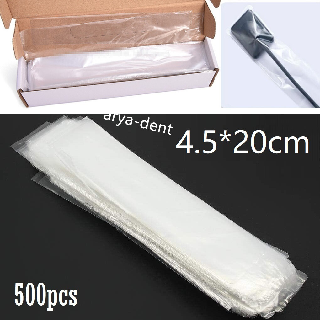 500pcs Disposable Dental Material Plastic X-Ray Sensor Protective Film ...