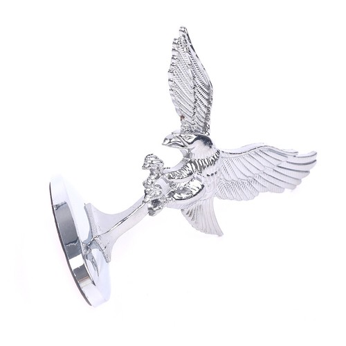 Car Front Cover Chrome Hood Decoration Badge 3D Emblem Angel Eagle For ...
