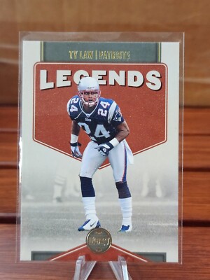 2022 Panini Legacy Football Ty Law - Legends - SP Insert - New England ...