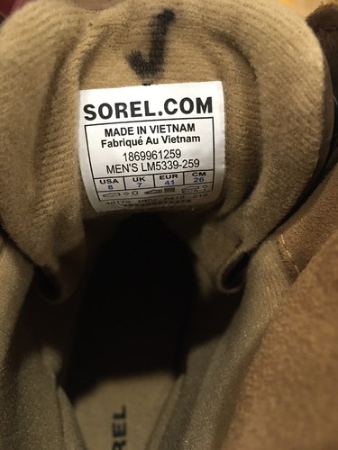 Men’s Sorel X J. Crew Cheyanne II Boots Camo + Tobacco Brown Size 8 New ...