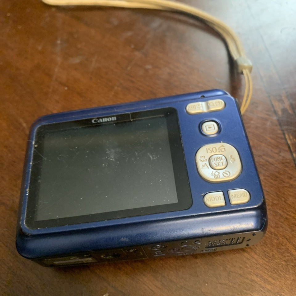 Canon PowerShot A480 10.0MP Digital Camera - Blue 13803107340 | eBay