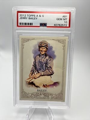 2012 Topps Allen & Ginter #81 Jerry Bailey PSA 10 GEM MT | eBay