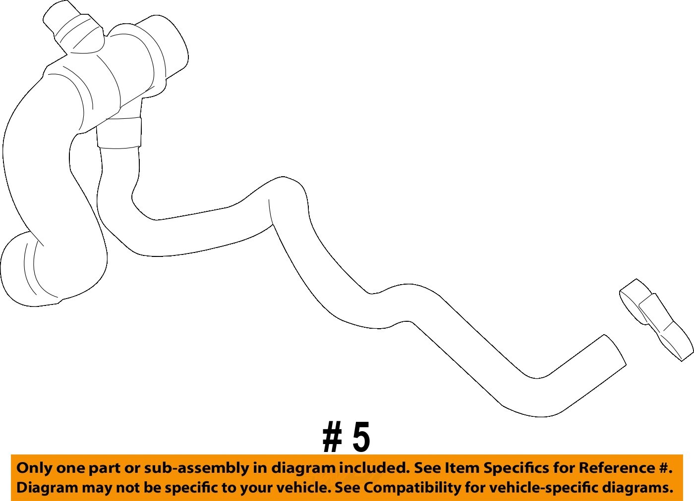 BMW 11537639998 Genuine OEM Factory Original Inlet Pipe for sale online ...