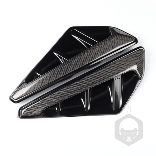 Real Carbon Fiber Side Fender Air Intake Cover For BMW X5 G05 X5M F95 ...