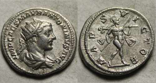 Rare genuine ancient Roman coin silver Antoninianus Elagabalus 218AD ...