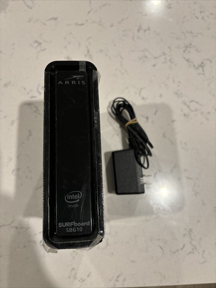 ARRIS SBG10 Dual Band Modem-Wi-Fi Router-Black 612572216705 | eBay