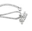 Silver PT Slatt Pendant & 16" 18" 20" Rhinestone Choker Chain Fashion ...
