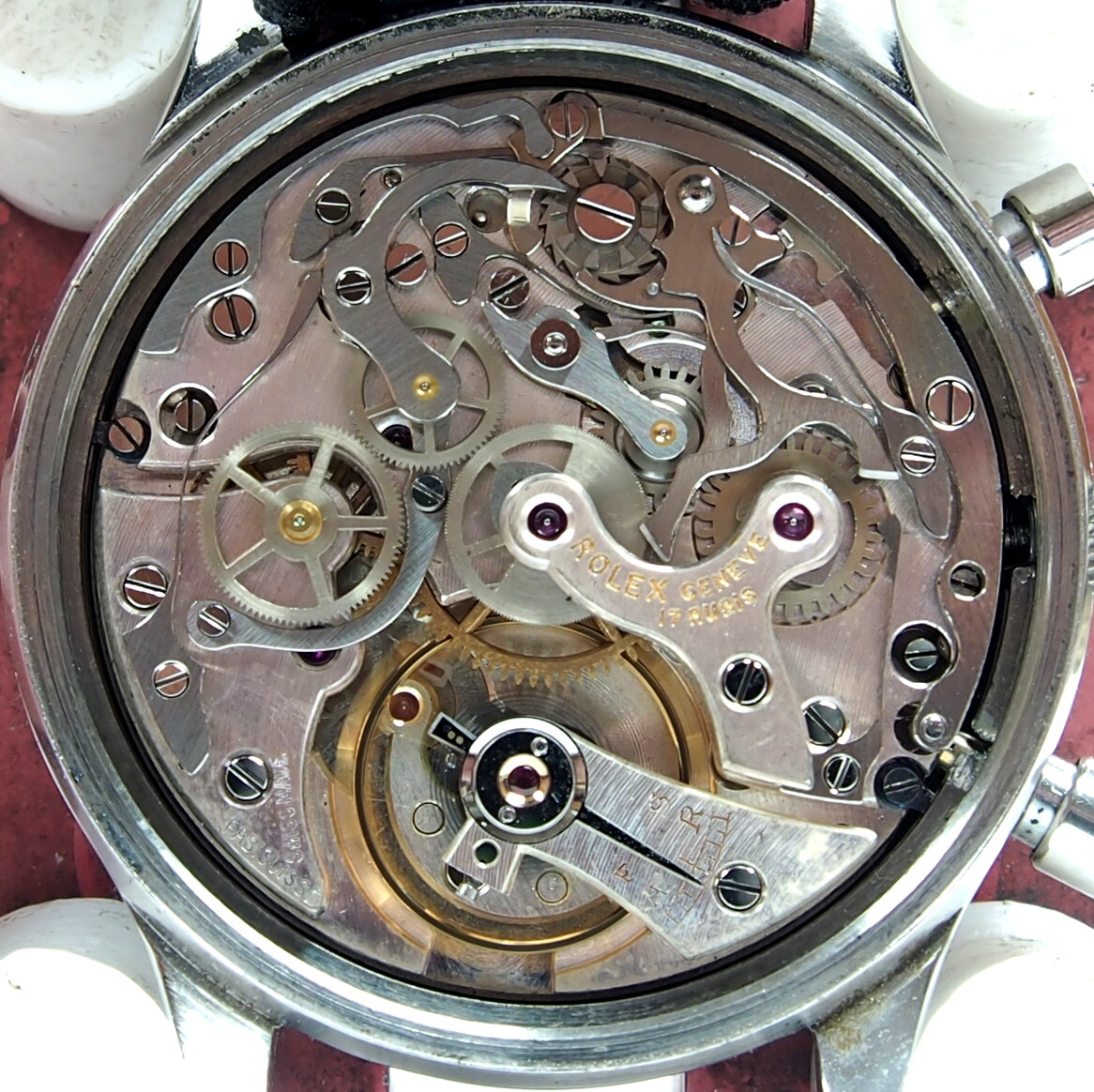 Men's Rolex Prisoner of War #3525 Chronograph 35mm Incredibly Rare All ...