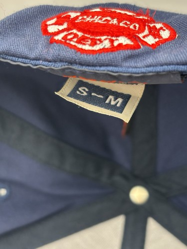 Chicago Fire Department CFD Fitted Navy Blue Duty Uniform Hat Small/Med ...