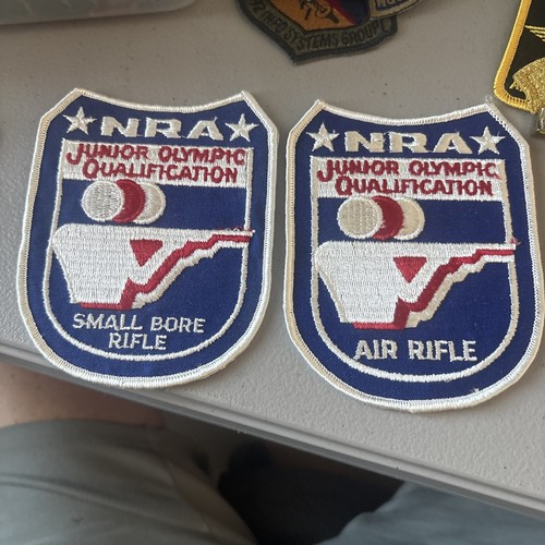 Vintage NRA Junior Olympic Qualification Patches (lot Of 2) | eBay