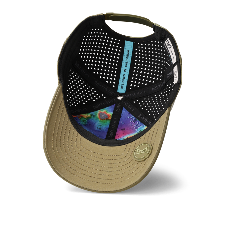 Melin x Mark Healey Snapback Hat Compass Strike Mission Hydro Olive ...