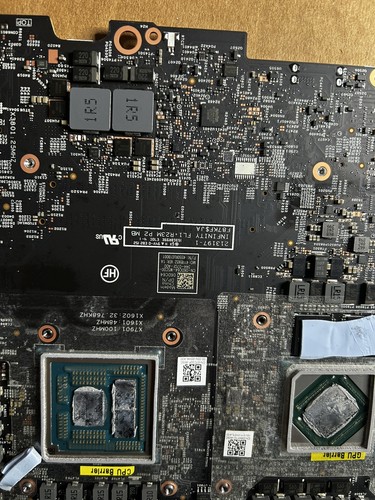 Dell Alienware M18 R1 AMD Motherboard RYZEN 9 7945HX RADEON 7600M DPN ...