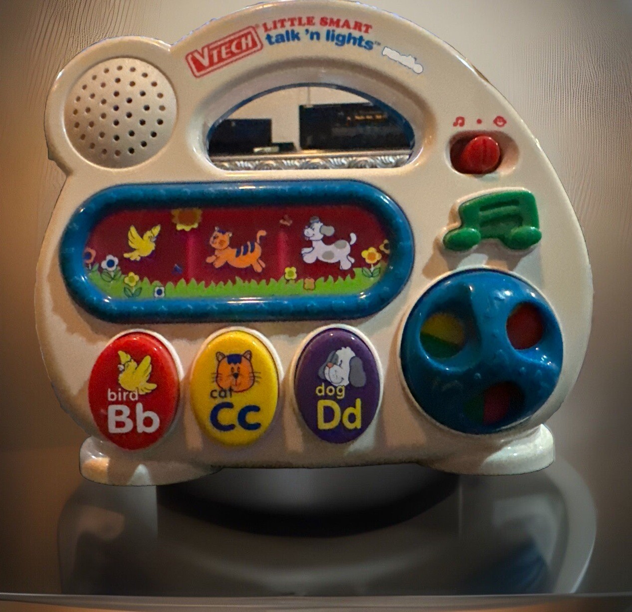 VTech Little Smart Talk N Lights Radio - Musical Sounds Learning Toy ...