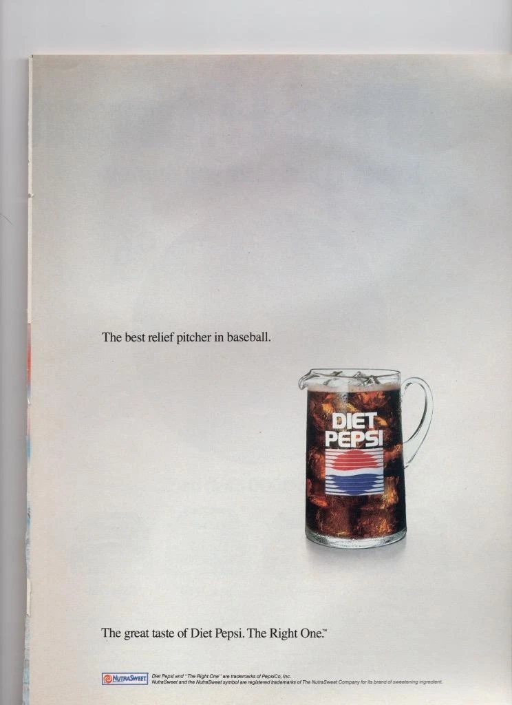 Diet Pepsi Print Ad