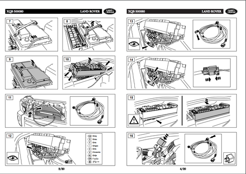 LAND ROVER LR3 / DISCOVERY 3 ORIGINAL DRIVING LAMP KIT & ALL ELECTRICS ...
