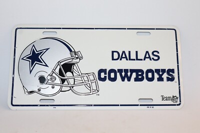 VINTAGE DALLAS COWBOYS LICENSE PLATE FROM 1993 SUPER BOWL CHAMPIONSHIP ...