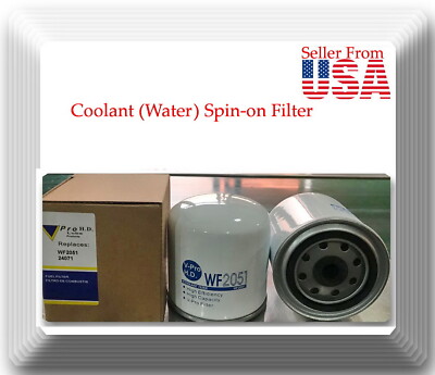 Coolant Spin-on Water Filter WF2051 Fits: Chevrolet Ford GMC ...