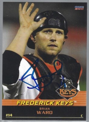 2011 Choice Sportscards Frederick Keys Brian Ward #27 IP autograph ...