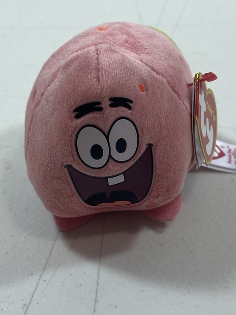 Ty Beanie Boos Teeny TYS 4" Spongebob Squarepants & Patrick Plush Set ...