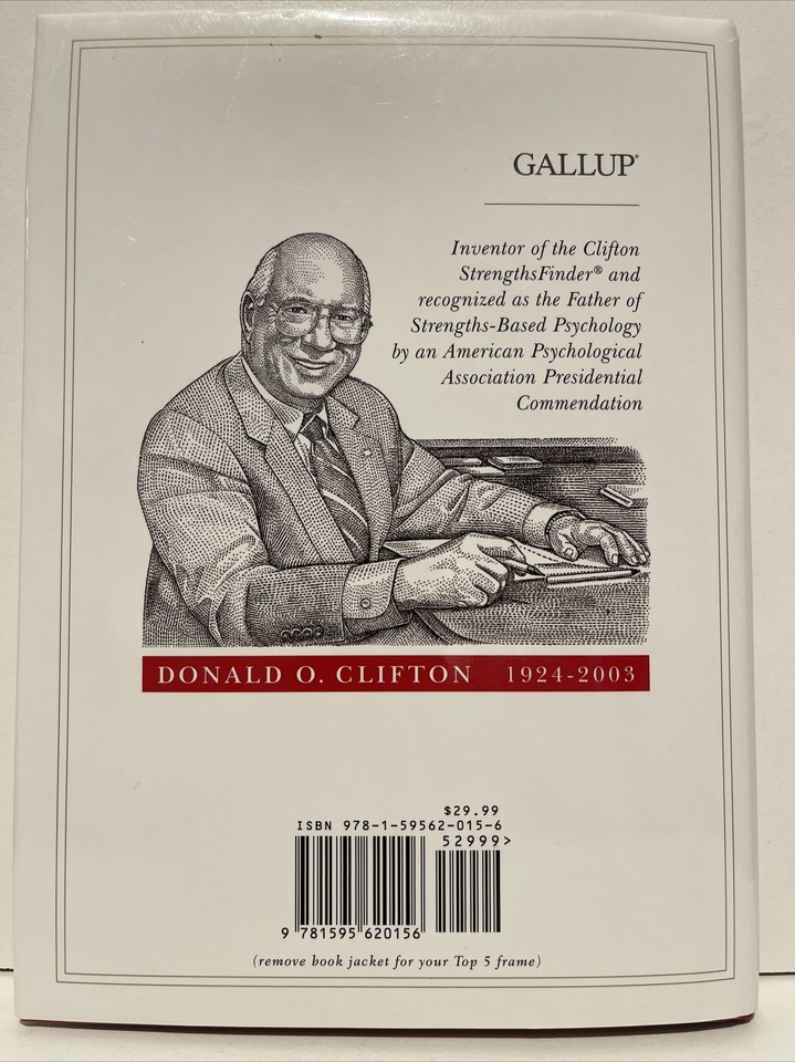 Strengthsfinder 2.0 New Hardcover Book From Gallup Tom Rath Self ...