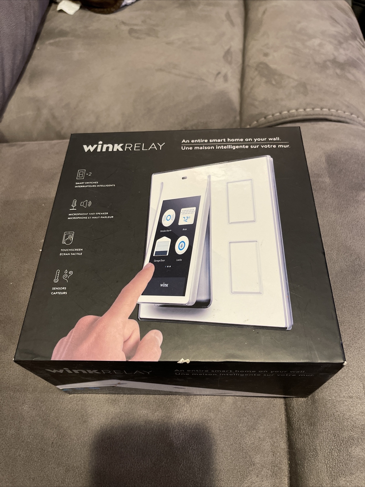 Smart Relay Home Touchscreen Control Panel Intercom Wink 2x for sale ...