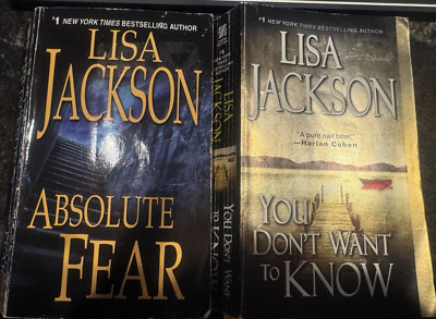 You Don't Want to Know, Absolute Fear-paperback, Lisa Jackson ...